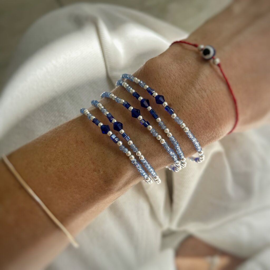 Pulsera Regaliz Azul - EmeJoyas